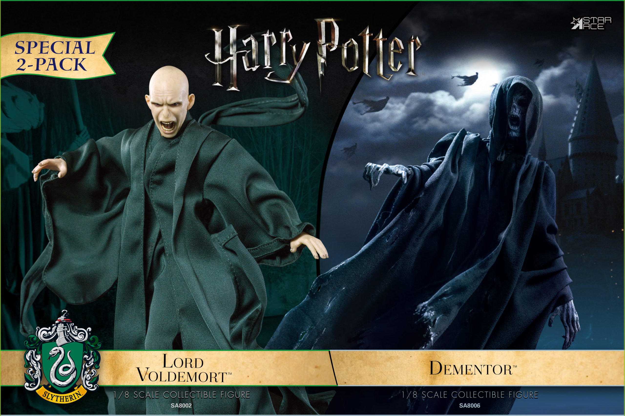 SA8006B Star Ace 1/8 Dementor/Lord Voldemort Collectibles Action ...
