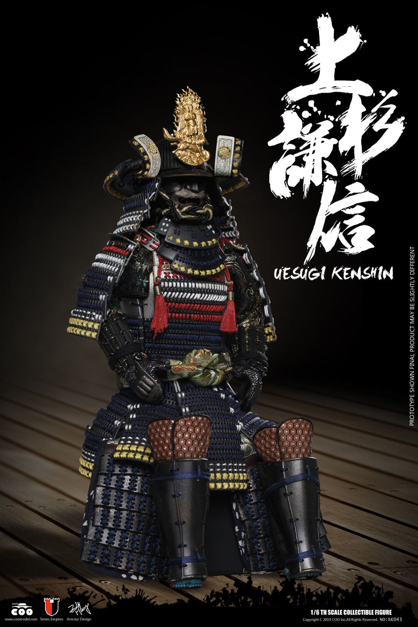 COO-SE043 COO Model 1/6 Uesugi Kenshin, The Dragon of Echigo Standrad ...
