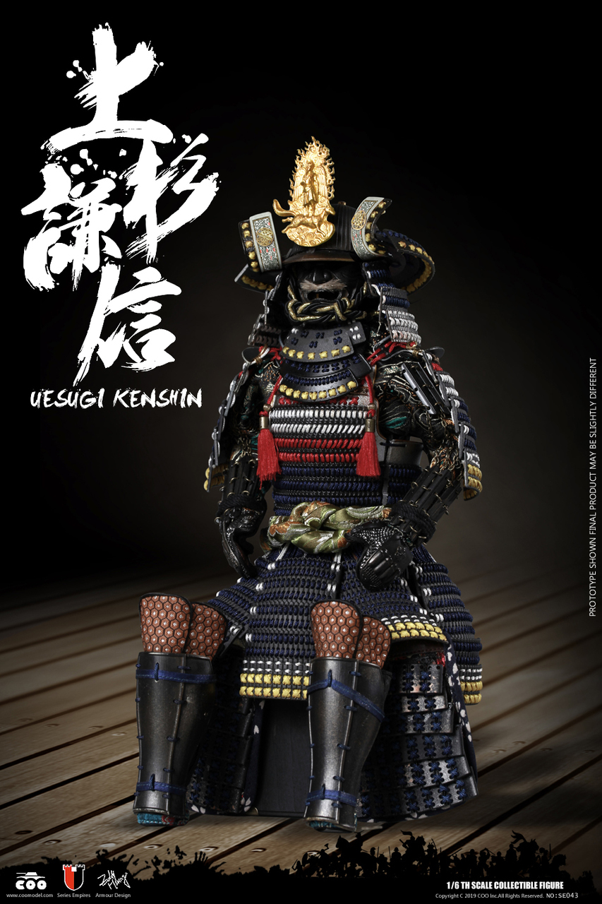 COO-SE043 COO Model 1/6 Uesugi Kenshin, The Dragon of Echigo Standrad ...