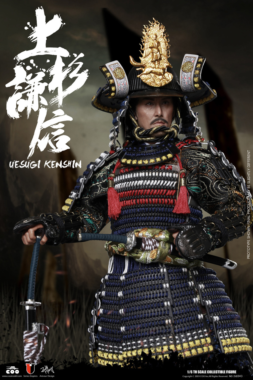 COO-SE043 COO Model 1/6 Uesugi Kenshin, The Dragon of Echigo Standrad ...