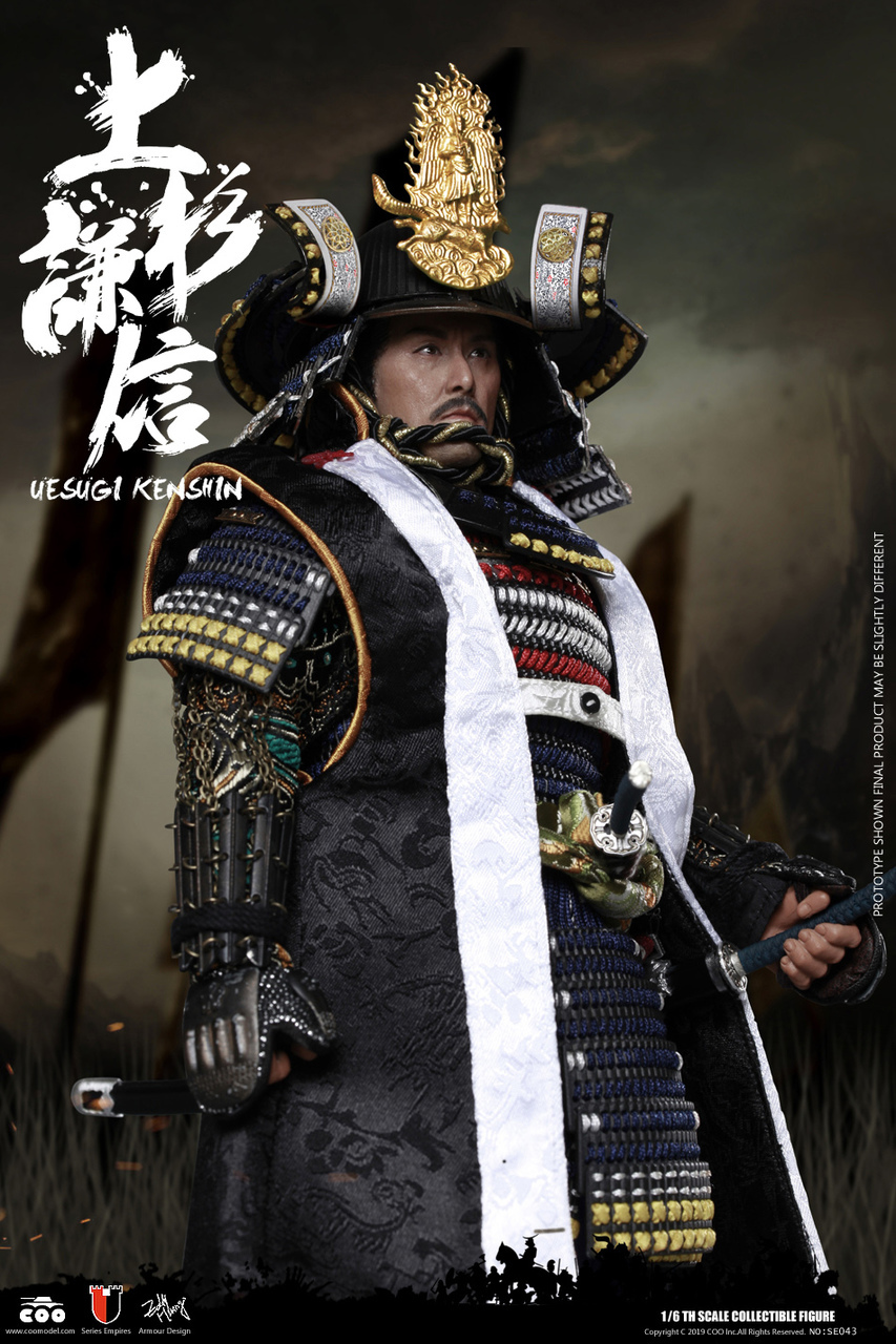 COO-SE043 COO Model 1/6 Uesugi Kenshin, The Dragon of Echigo Standrad ...