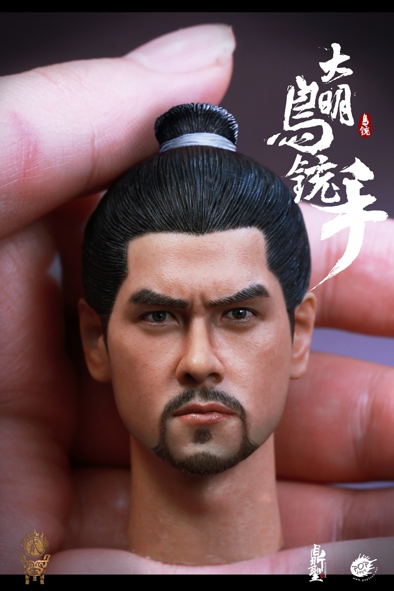 POP-DS002B DINGSHENG TOYS×POPTOYS 1/6 Ming Dynasty Musketeer White ...