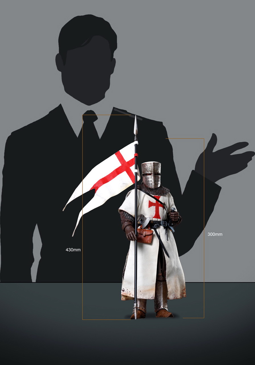 CM-SE056 COO Model BACHELOR OF KNIGHTS TEMPLAR 1/6 Figure - ToysFanatic ...