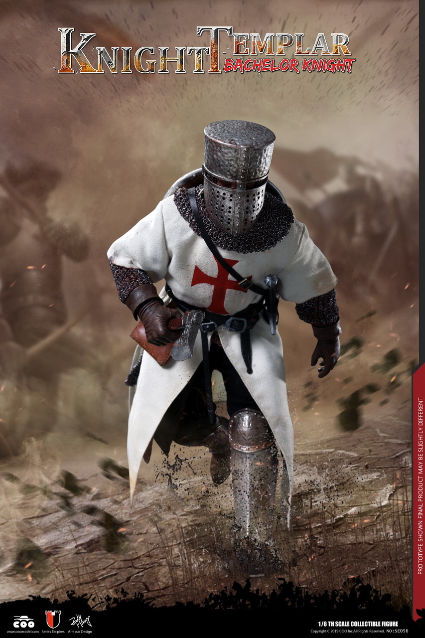 CM-SE056 COO Model BACHELOR OF KNIGHTS TEMPLAR 1/6 Figure - ToysFanatic ...