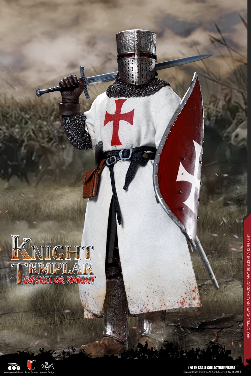 CM-SE056 COO Model BACHELOR OF KNIGHTS TEMPLAR 1/6 Figure - ToysFanatic ...